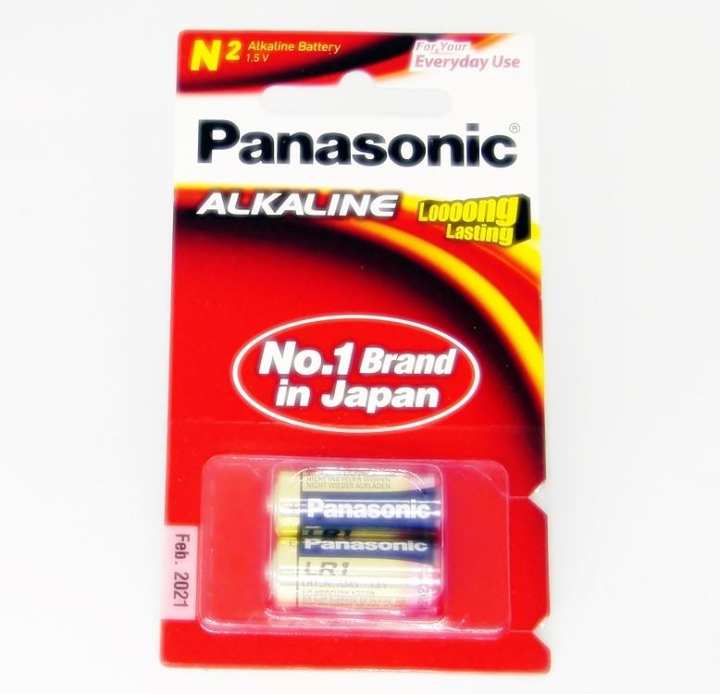 Panasonic Alkaline LR1 N size Battery (Pack x 2) | Lazada.co.th
