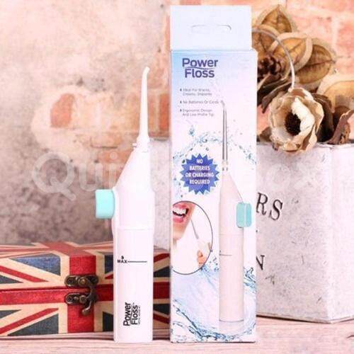 Power Floss เครื่องพ่นน้ำ ขจัดเศษอาหาร ซอกฟันสะอาด อุปกรณ์ทำความสะอาด ...