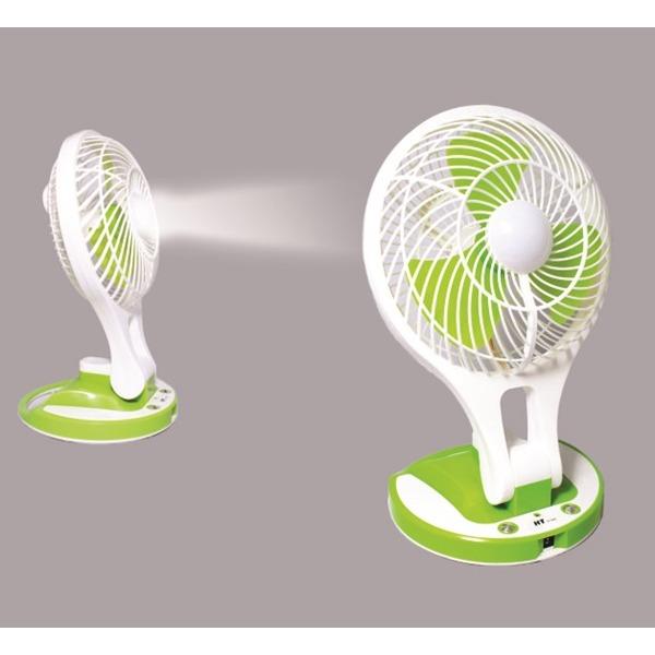 JR-5580 Portable LED Light with Mini Fan พัดลมตั้งโต๊ะไซส์มินิ ...