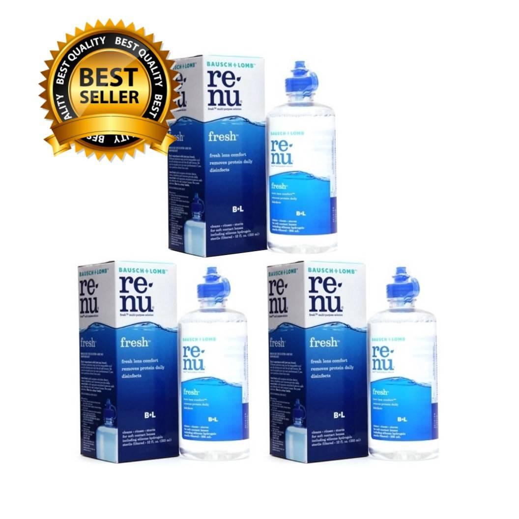 Renu Fresh Multipurpose 355 ml + 65 ml อย่างละ 1 ขวด - Worldtime Optic ...