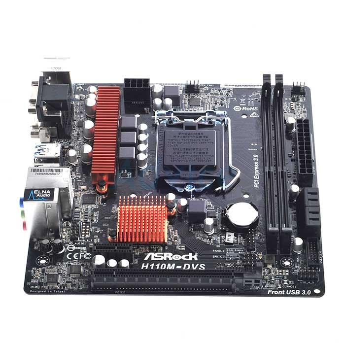 (1151) ASROCK H110M DVS R3.0 - china X4 - ThaiPick