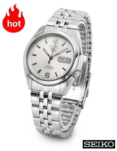 นาฬิกา SEIKO 5 Automatic รุ่น SNK385K1 นาฬิกาข้อมือผู้ชาย สายสแตนเลส สี ...
