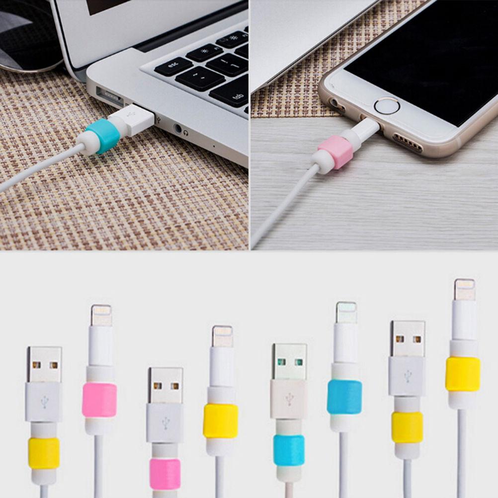 20 Pcs Data Line USB Charging Cable Earphone Cord Saver Protector ...