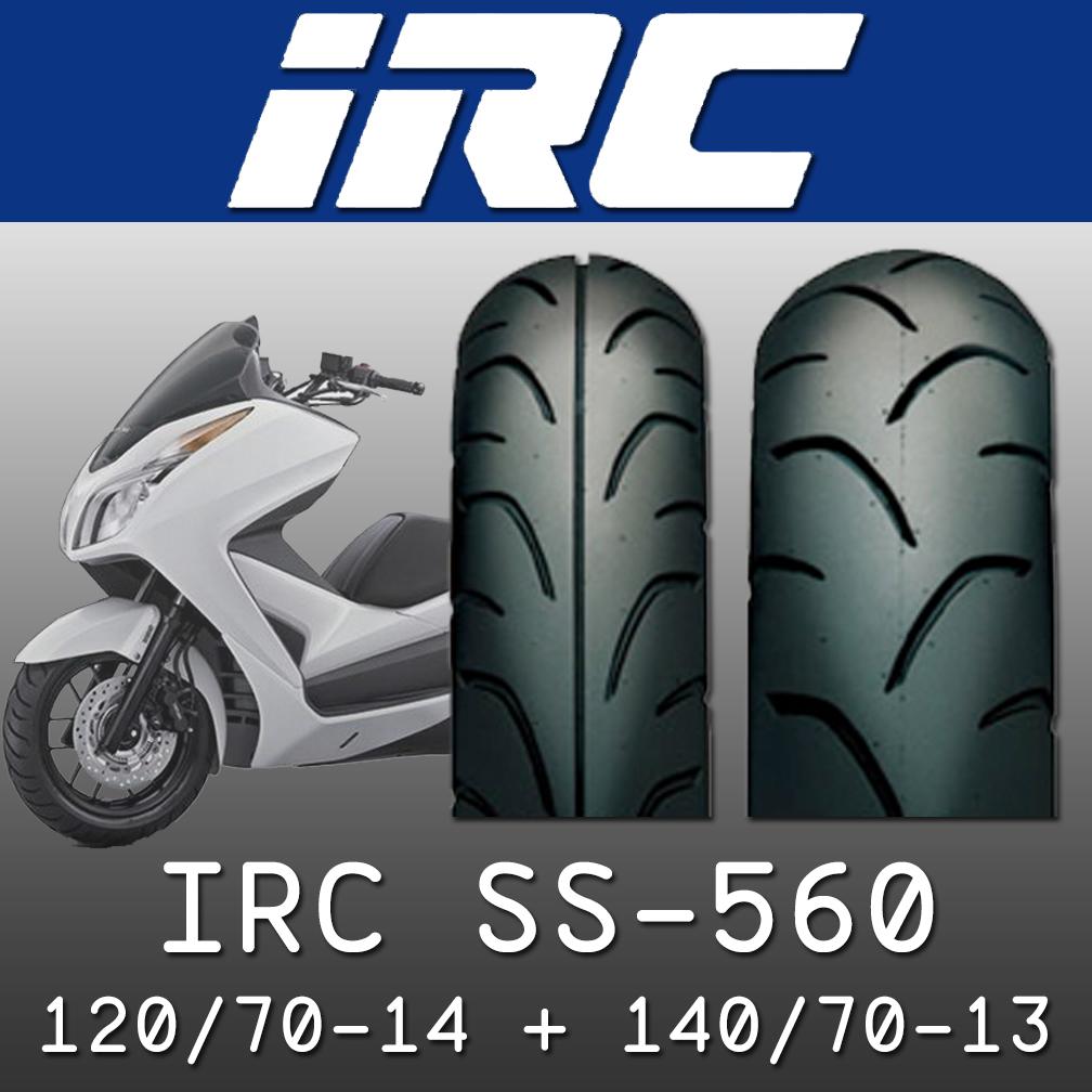 แนะนำ IRC SS-560 ตรงรุ่น Honda Forza 300 [ยางหน้า 120/70-14] [ยางหลัง 140/70-13] - Joe Car ...