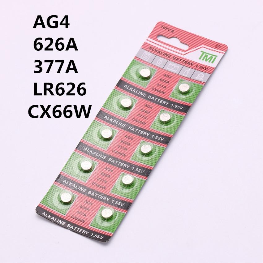 TMI ถ่านกระดุม ถ่านนาฬิกา รุ่น AG4 377 LR626 377A 177/1.5V Watch ...