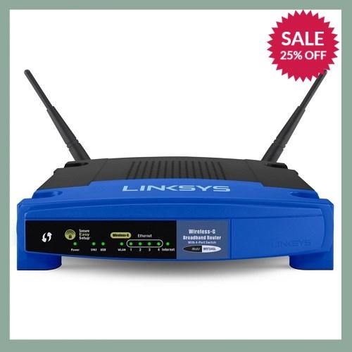 NEW Linksys WRT54GL Wireless-G Wi-Fi Router (LSS-WRT54GL) ลดราคา ...