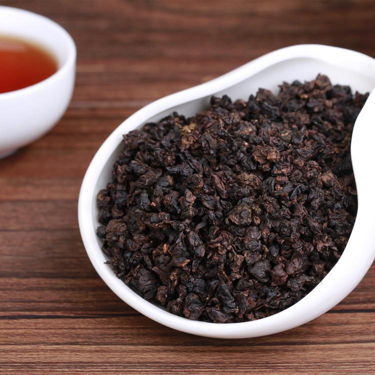 C-WL043 oil cut black oolong tea 250g baked tieguanyin oolong tea black ...