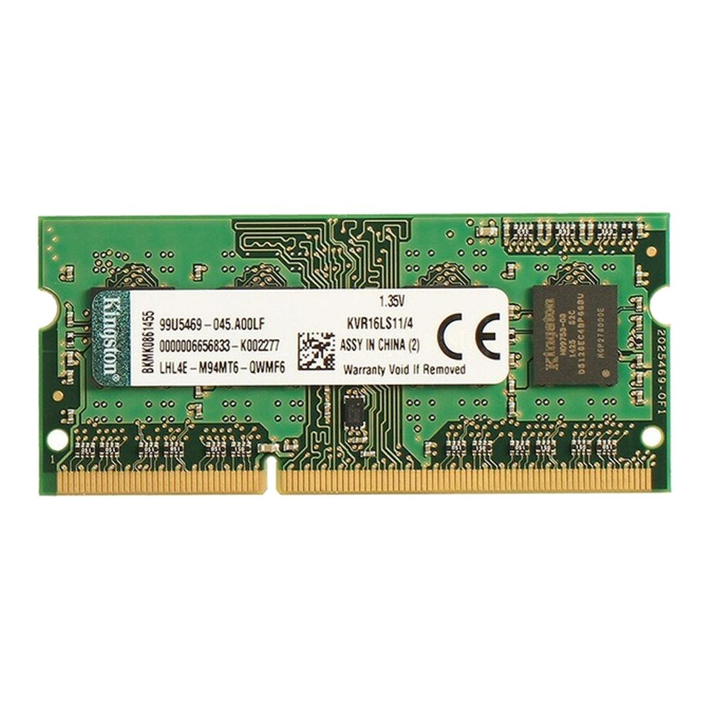 JIB 4GB (4GBx1) DDR3L/1600 RAM NOTEBOOK (แรมโน้ตบุ๊ค) KINGSTON VALUE ...