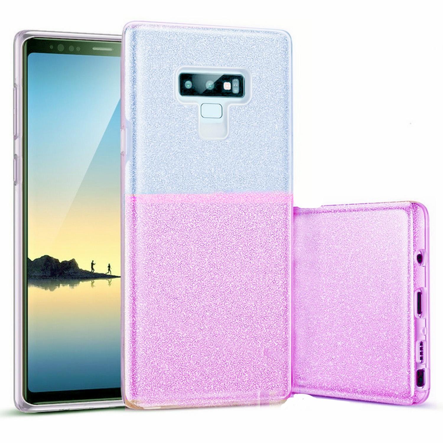 BKKONLINE Slim Glitter Gradient Case For Samsung Galaxy note 9 Diamond ...
