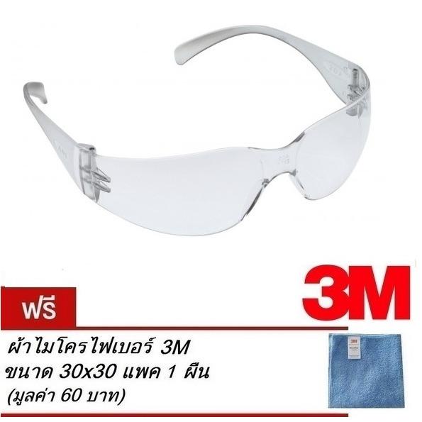 3M 11326 แว่นตานิรภัย VIRTUA เลนส์ใส กันรอย Safety Eyewear - TNK MARINE ...