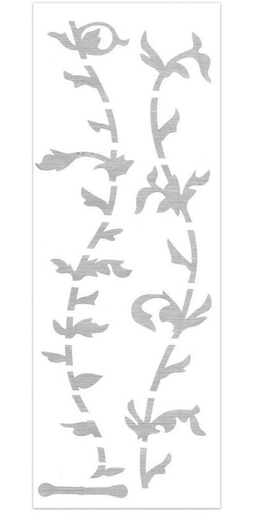 G2G สติกเกอร์ Inlay Sticker สำหรับติดคอกีตาร์ ลาย “Tree Of Life” สีเงิน ...