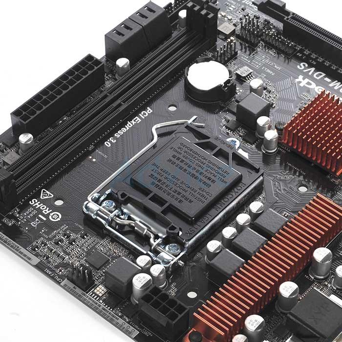 MAINBOARD (เมนบอร์ด) (1151) ASROCK H110M-DVS_DDR4 R3.0 - IHAVECPU ...