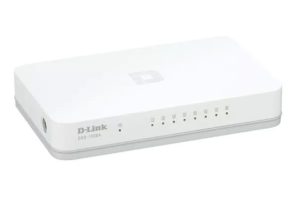D-Link 8 Port Gigabit Switch 10/100/1000 DGS-1008A (White) - MYCOM ...