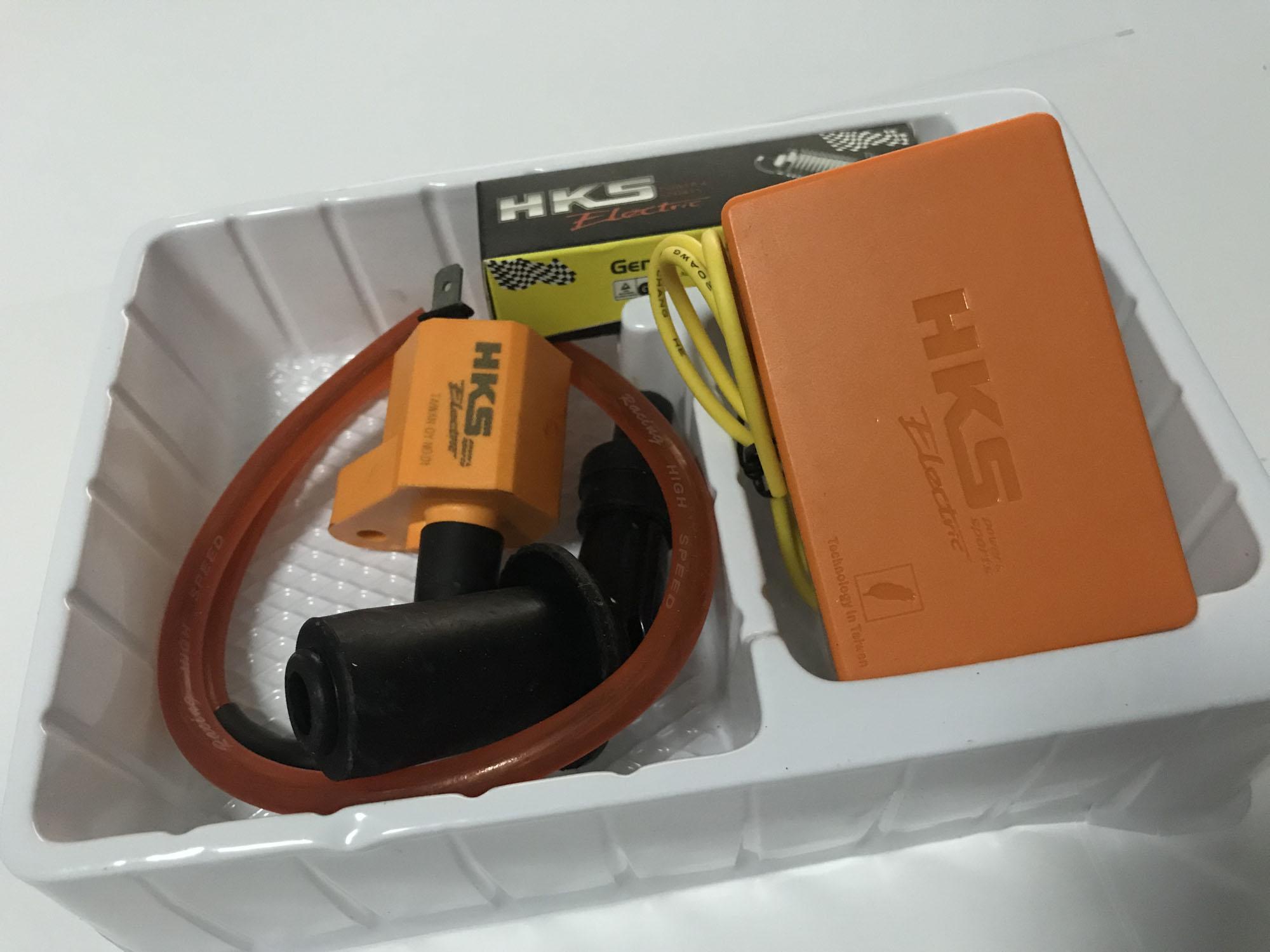 กล่องไฟแต่ง HKS Electric Power & Sports สำหรับเครื่องยนต์ GY6 125cc. - Brosis Closet - ThaiPick