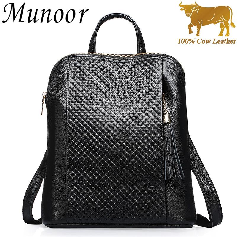 Munoor อิตาลี 100% ของแท้หนังวัวสำหรับผู้หญิงด้านบนกระเป๋าสะพายไขว้ ...