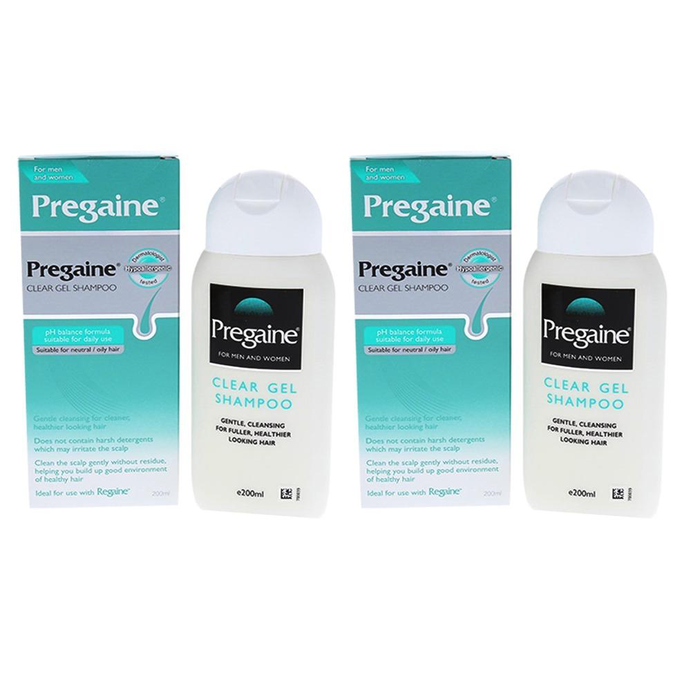 Pregaine Clear Gel Shampoo For Men And Women Size 200 ML. พรีเกน ...