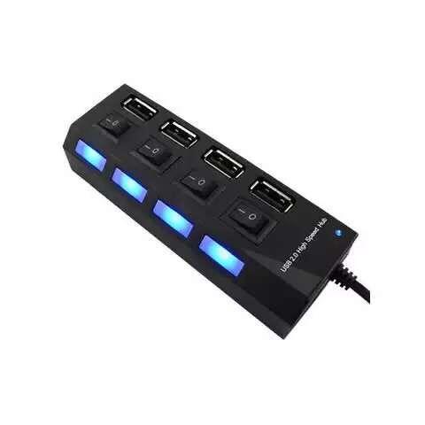 USB HUB 4 Port Power On/Off Switch LED - NEWCOMSHOP - ThaiPick