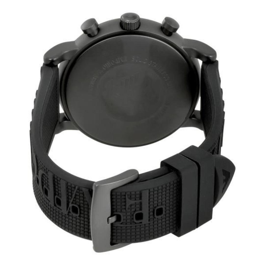 นาฬิกาข้อมือผู้ชาย ARMANI Luigi Chronograph Black Dial Men's Watch ...