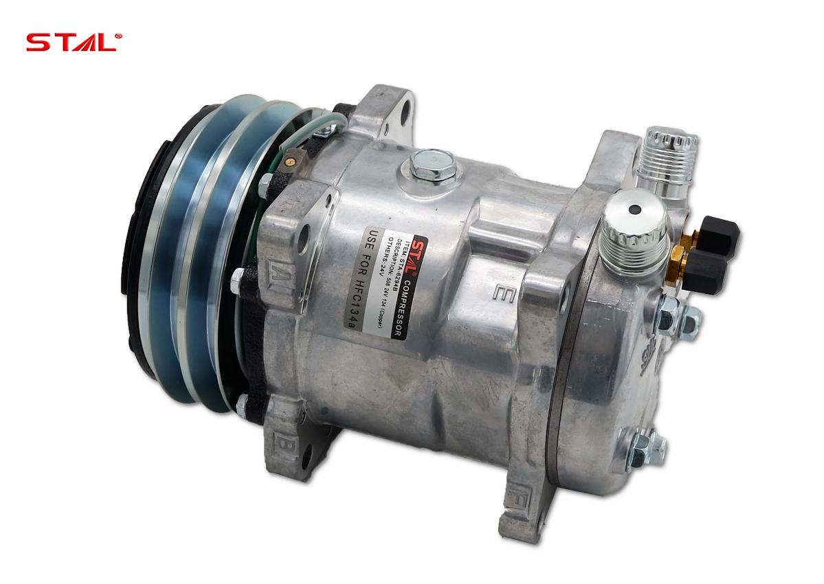 STAL Compressor คอมแอร์ 508 24V 134 Copper O-ring 2A คอมเพลสเซอร์แอร์ ...