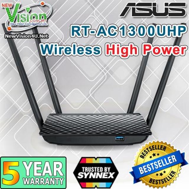 เปรียบเทียบราคา [BEST SELLER] ASUS RT-AC1300UHP AC1300 Dual-Band Wi-Fi ...