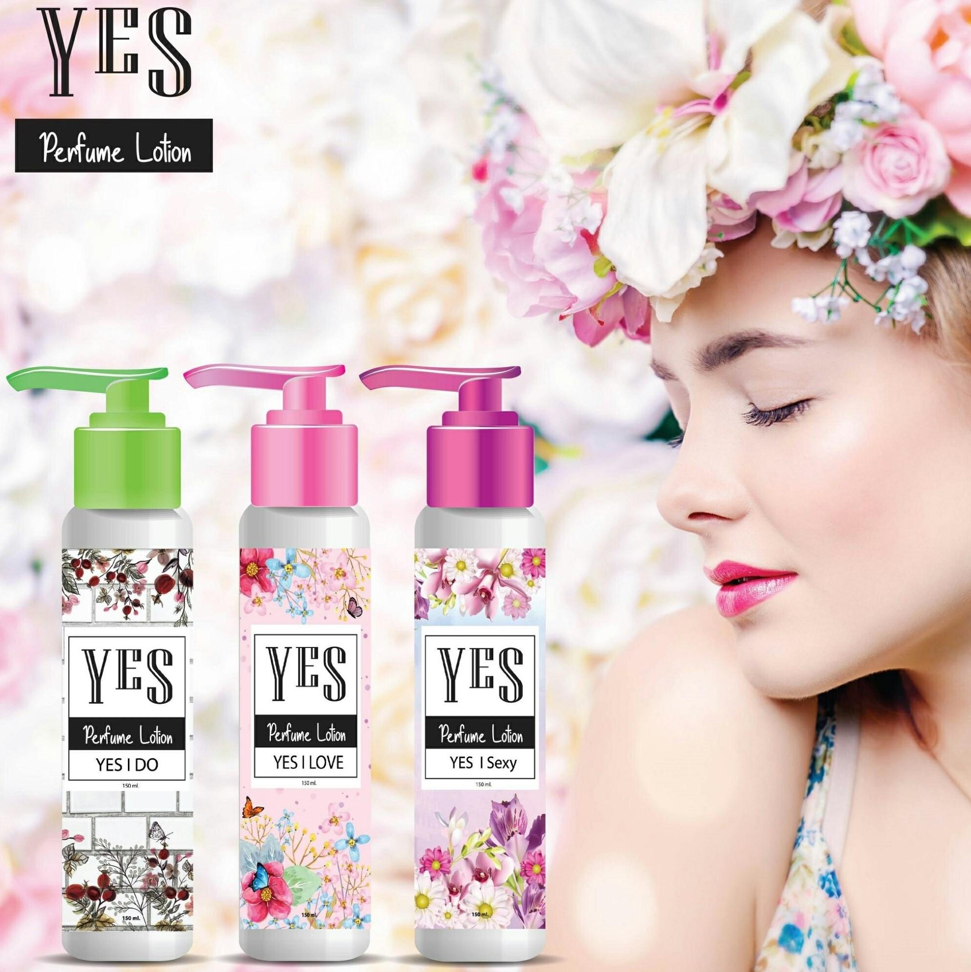 โลชั่นน้ำหอม YES Perfume Lotion (YES I LOVE ) กลิ่น เรเดี่ยน (1 ขวด ...