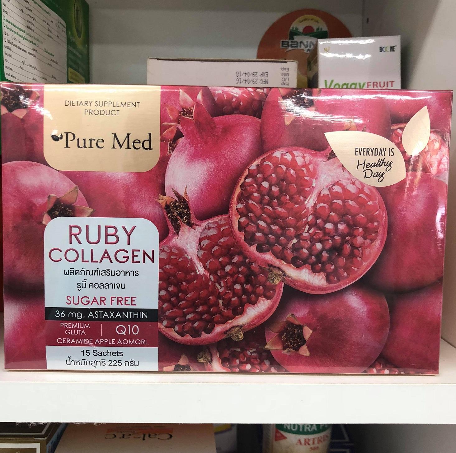 Ruby Kito Collagen 10,000 Mg - รูบี้ คอลลาเจน 1 กล่อง (บรรจุ 15 ซอง ...