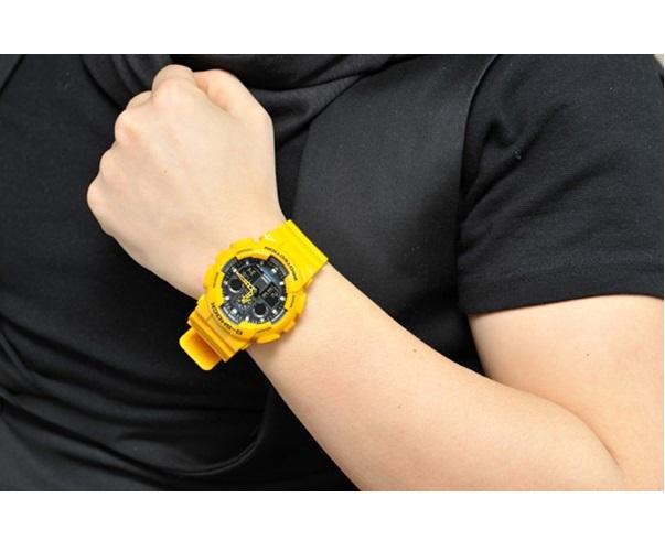 Win Watch shop Casio G-Shock นาฬิกาข้อมือ รุ่น GA-100A-9ADR (Bumblebee ...