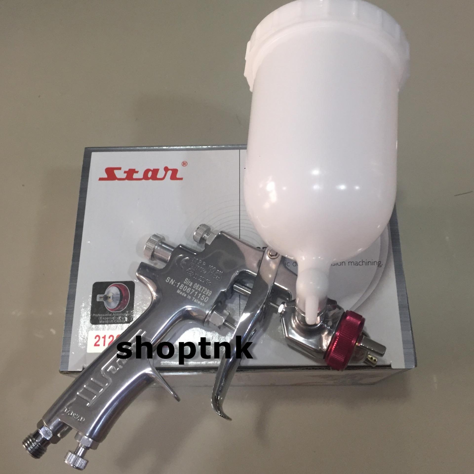 STAR ปืนพ่นสี 1.3มม ถ้วยข้างพลาสติก 450มล Star Spray Gun S710N - shoptnk - ThaiPick
