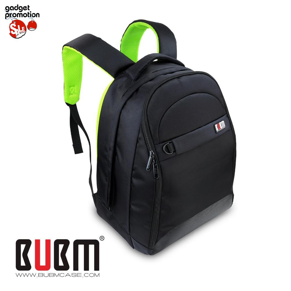 BUBM SJB Notebook Bag กระเป๋าเป้โน้ตบุ๊คขนาด 13-15 นิ้ (Black) Backpack ...