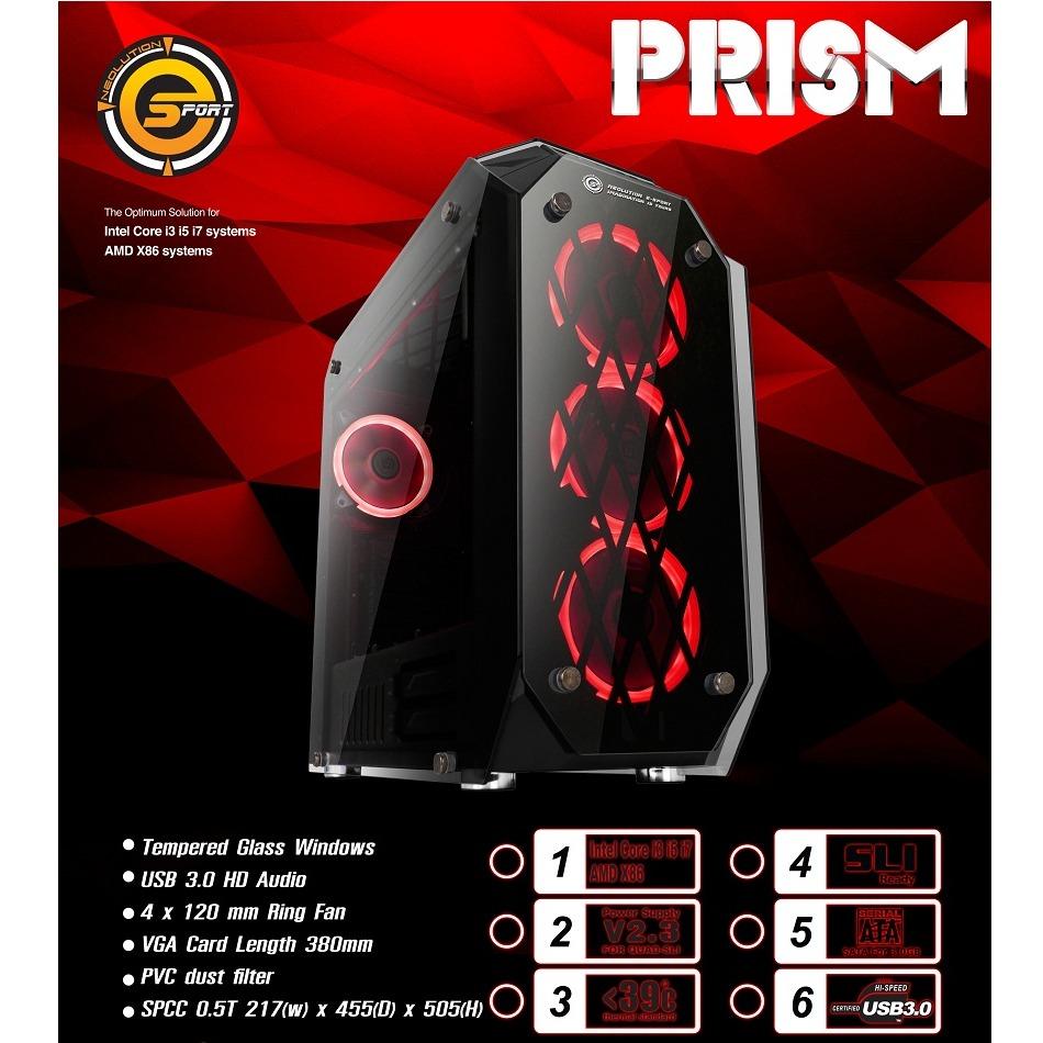 Neolution E-Sport Gaming Case Prism เคสคอมพิวเตอร์ จากค่าย Neolution E-Sports(ราคานี้เฉพาะเคสเป ...
