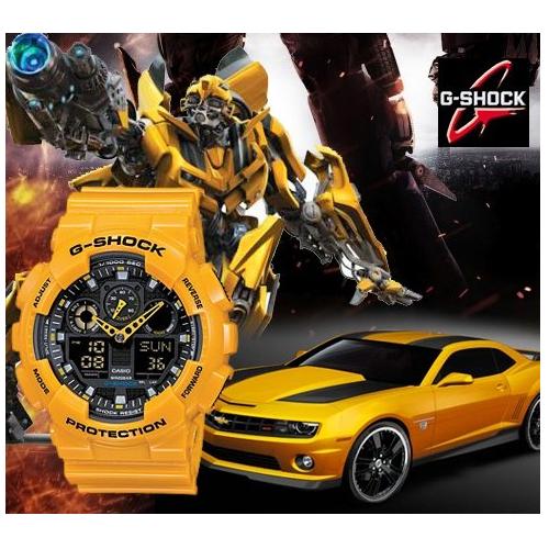 Win Watch shop Casio G-Shock นาฬิกาข้อมือ รุ่น GA-100A-9ADR (Bumblebee ...