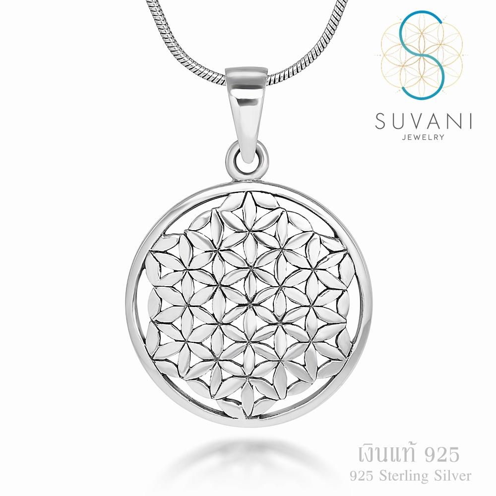 Suvani Jewelry - 925 สเตอร์ลิงซิลเวอร์ รมดำ จี้แมนดาลา, จี้ดอกไม้แห่ง ...