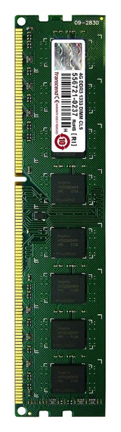 RAM - Memory for Desktop PC DDR3-1333 4GB 16Chips : TS512MLK64V3N ...