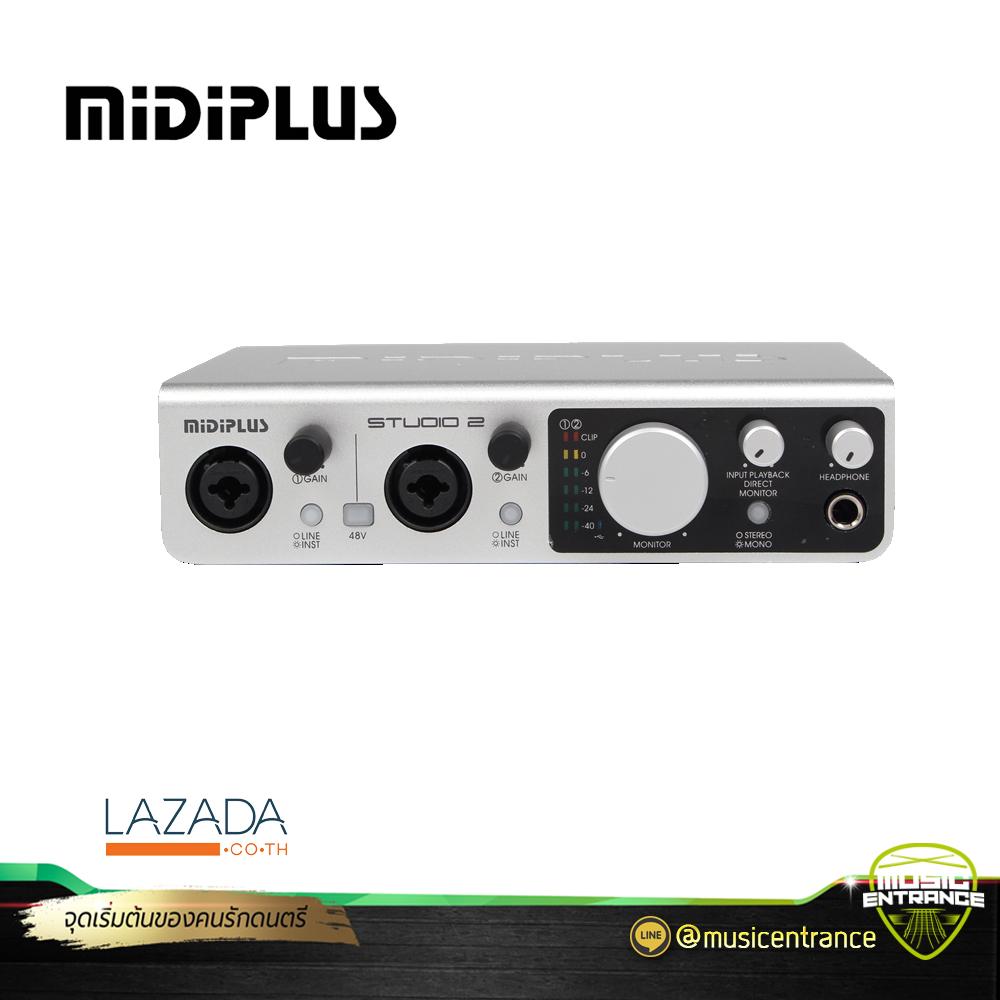 Audio Interface Midiplus Studio 2 | Lazada.co.th