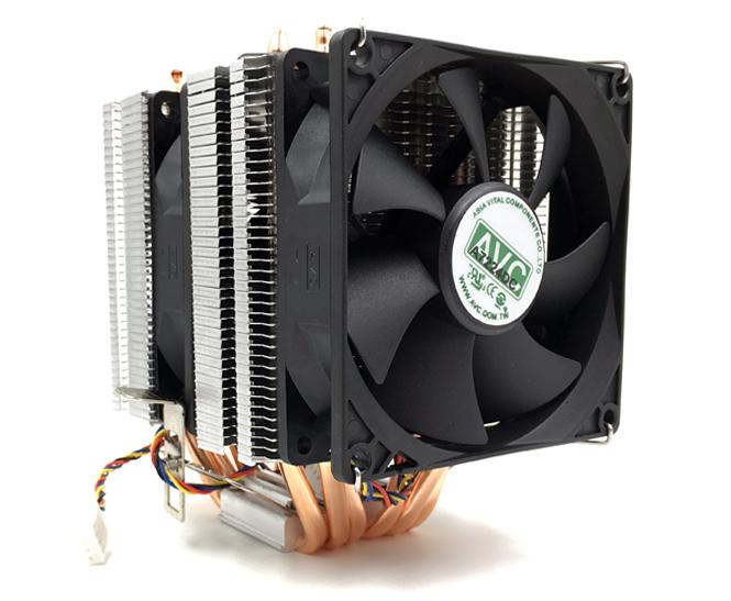 AVC cpu cooler 6 ฮีทไปท์ cpu cooler ใส่ได้ INTEL AND AMD - pookie ...