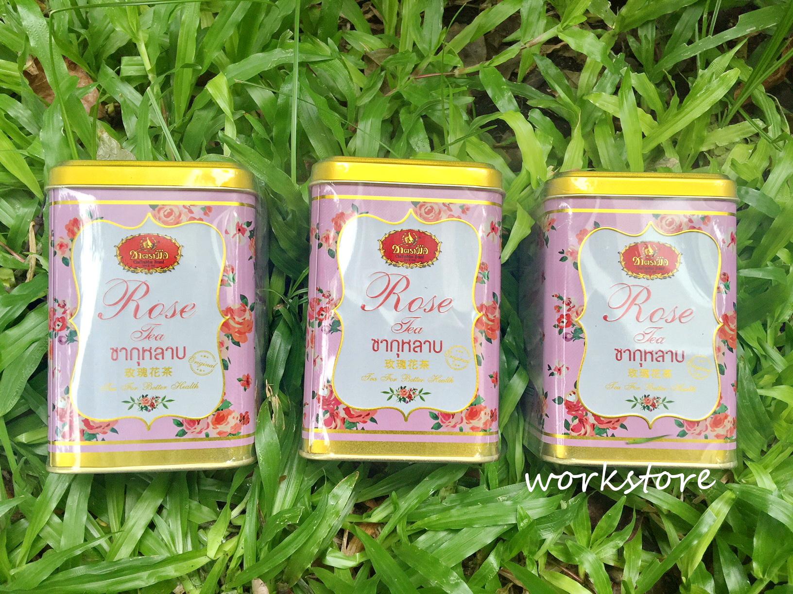 ChaTraMue Rose Tea ชา ชาตรามือ ชากุหลาบ สูตร original (รสดั้งเดิม) 3 ...