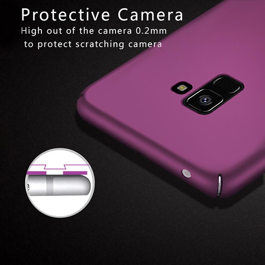 ฝาปิดด้านหลังของ Googlehitech แบบผอมพิเศษ Samsung Galaxy A8 (2018 ...