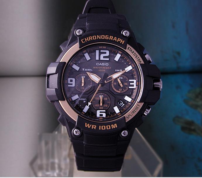 นาฬิกา Casio รุ่น MCW-100H-9A2VDF นาฬิกาผู้ชาย สายเรซิ่น สีดำ (ขายดี ...