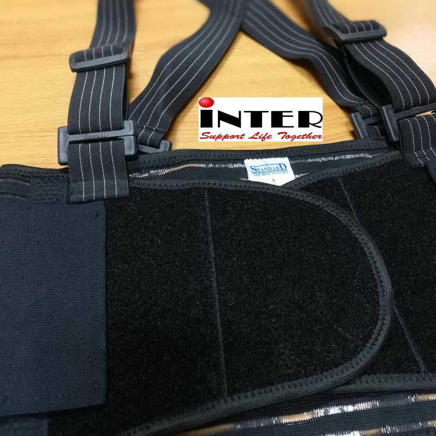 Standard Back Support เข็มขัดพยุงหลัง พยุงเอว Back Support Belt บล็อค ...