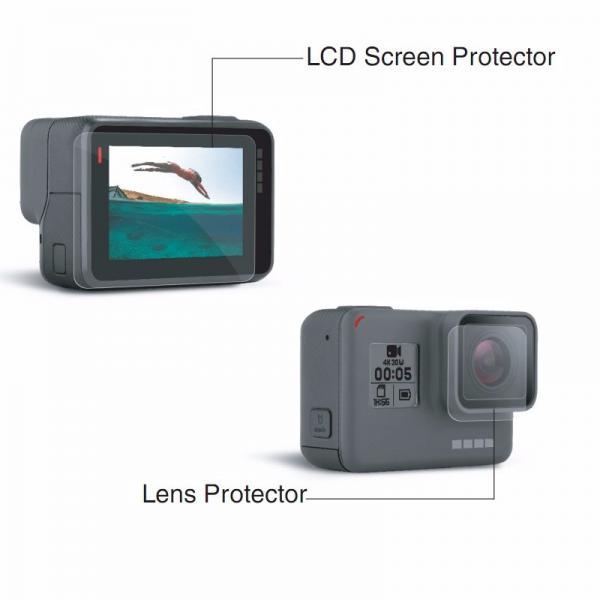 Smatree Tempered film ฟิล์มกระจกกันรอยจอ (หน้า-หลัง) สำหรับกล้อง GoPro ...