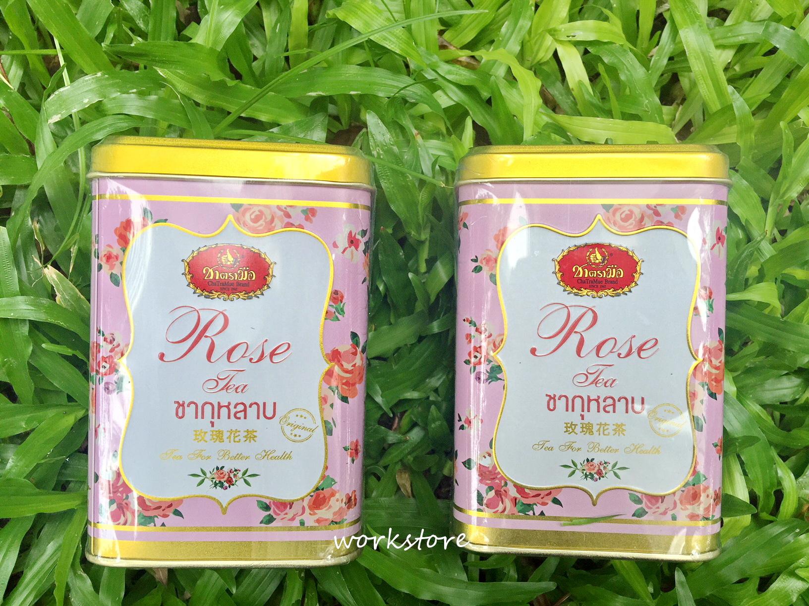 ChaTraMue Rose Tea ชา ชาตรามือ ชากุหลาบ สูตร original (รสดั้งเดิม) 3 ...