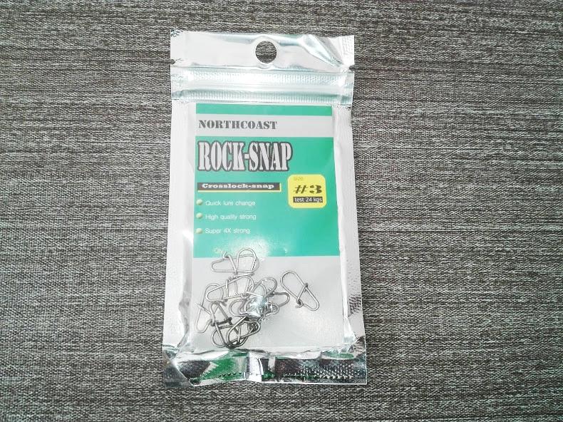 กิ๊ป ล็อกสแนป กิ๊ปตกปลา กิ๊ปตีเหยื่อปลอม กิ๊บ ล๊อกสแนป ROCK-SNAP กิ๊บตก ...