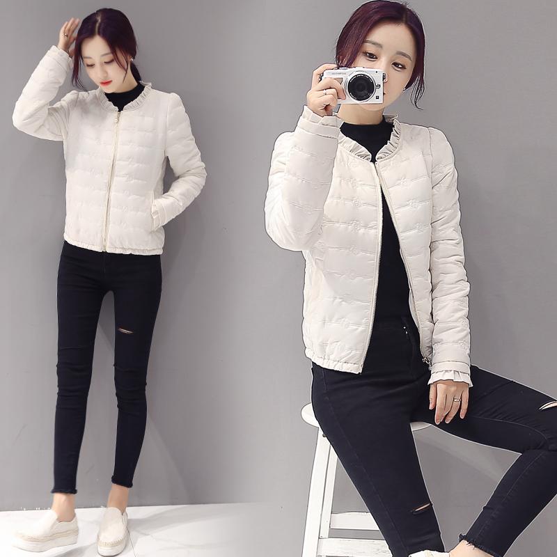 Off Season Cotton-padded Clothes Female Short Korean Style Slim Fit ...