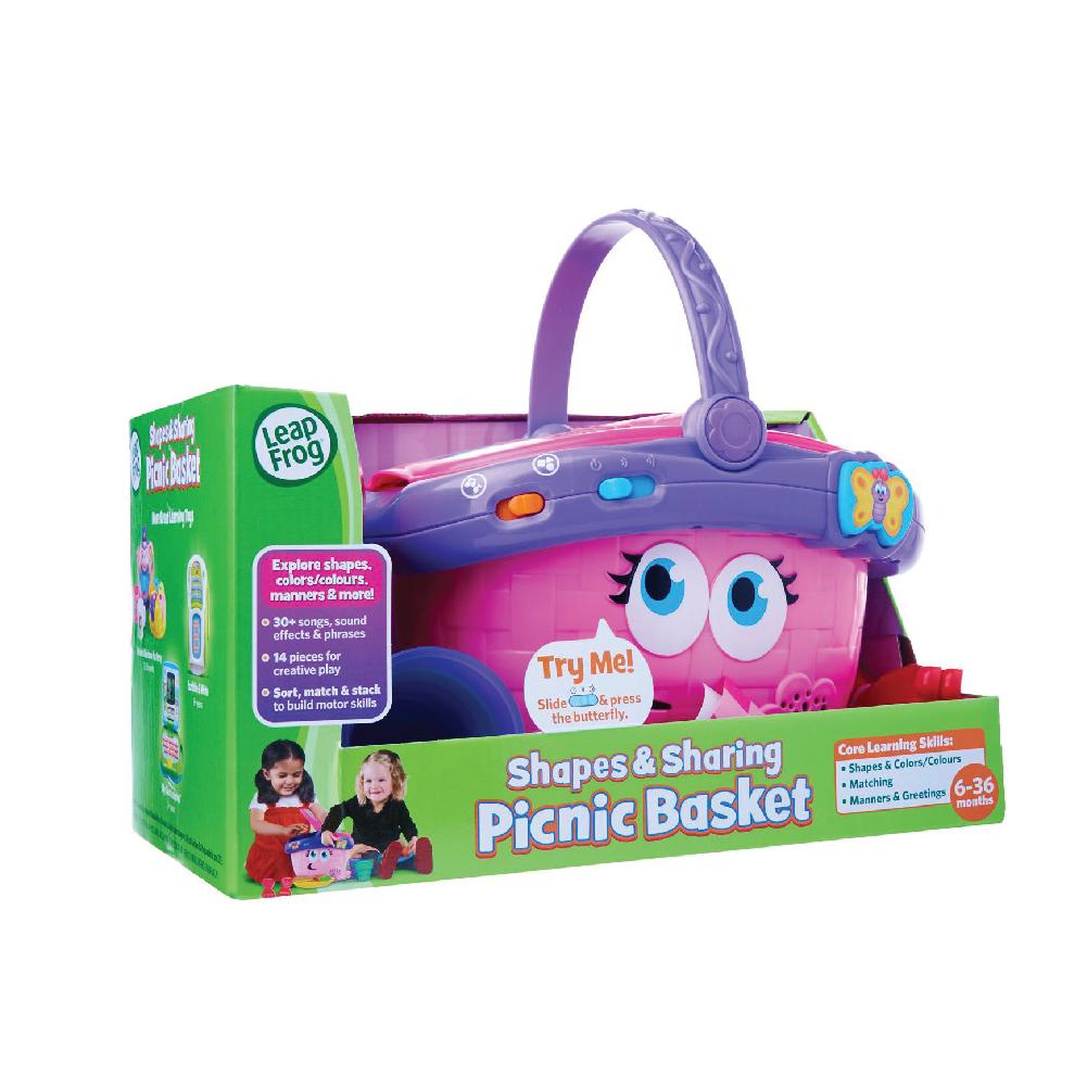 คูปองลดเพิ่ม 10 Leap Frog Shapes Sharing Basket Picnic ของเล่น ชุด ...