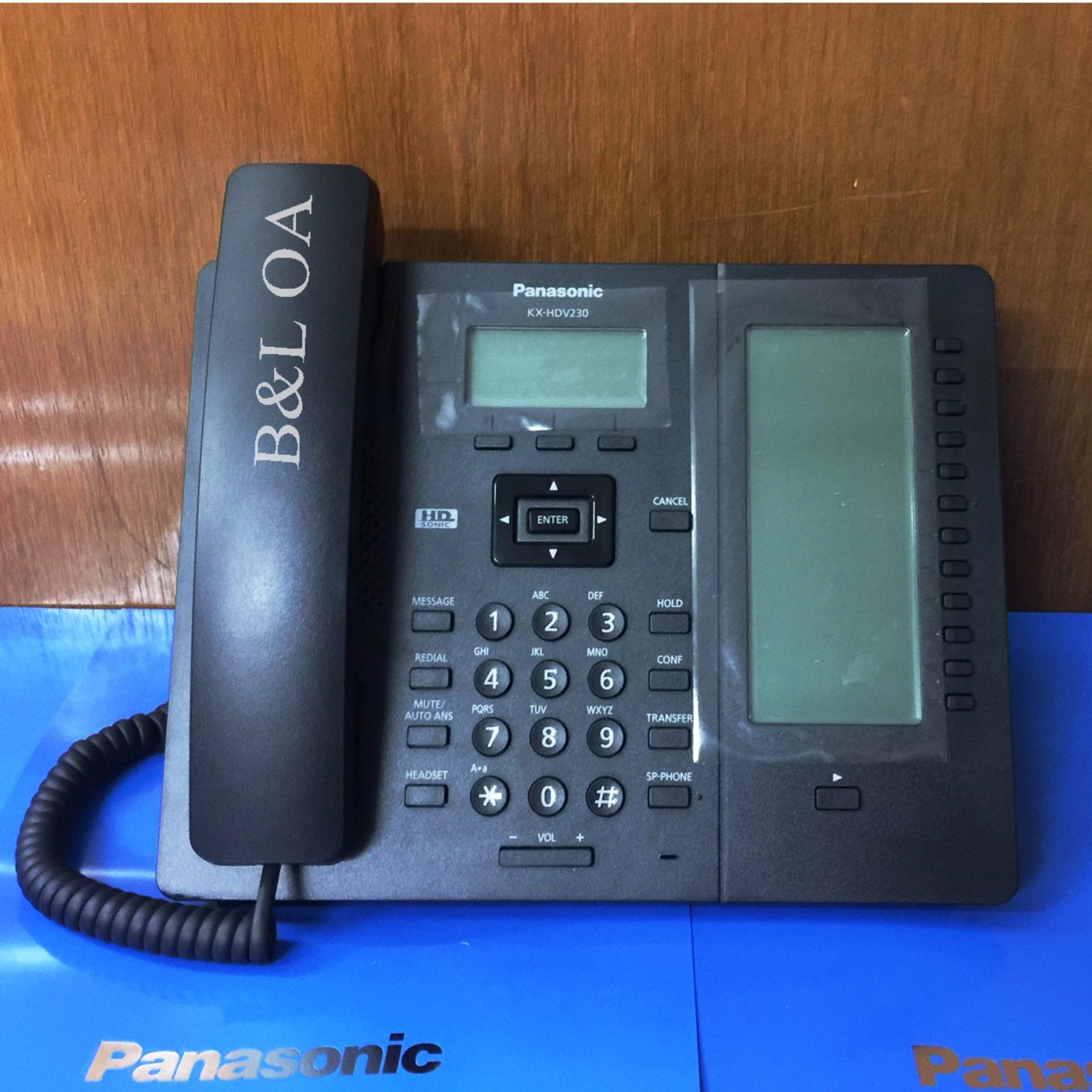 Panasonic SIP Phone KX-HDV230XB - Black - B&L OA CO.,LTD. - ThaiPick