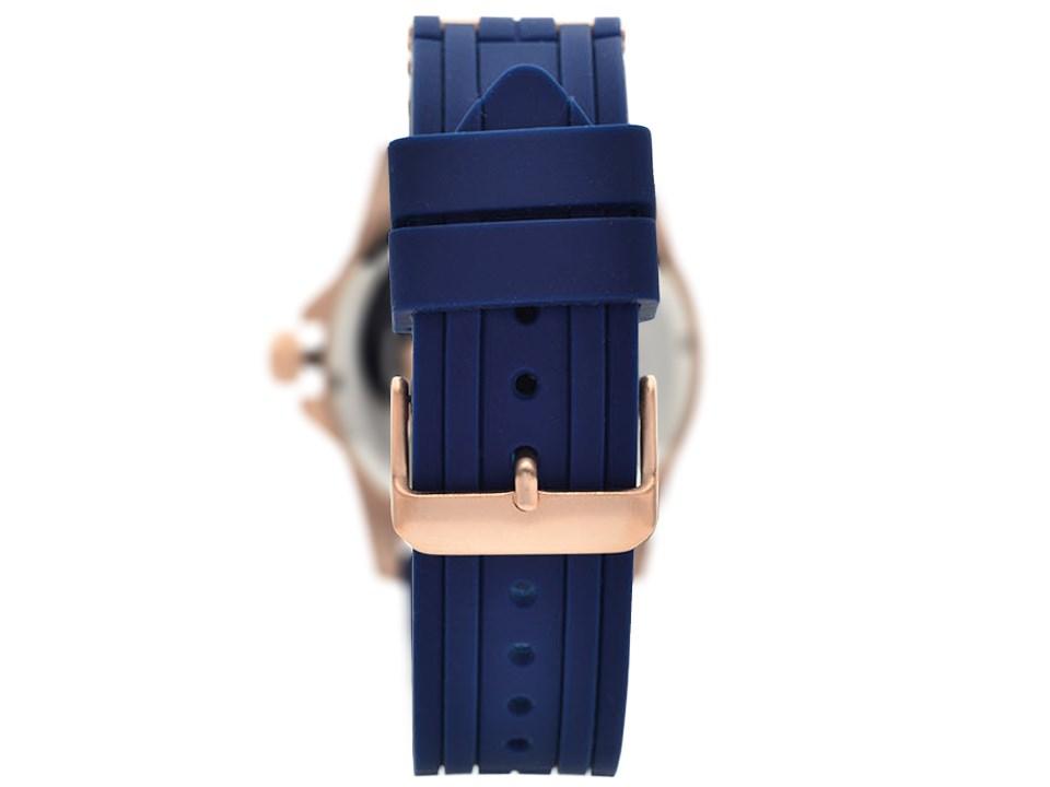 นาฬิกาข้อมือผูชาย Guess Oasis Blue Dial Blue Silicone Men's Watch ...