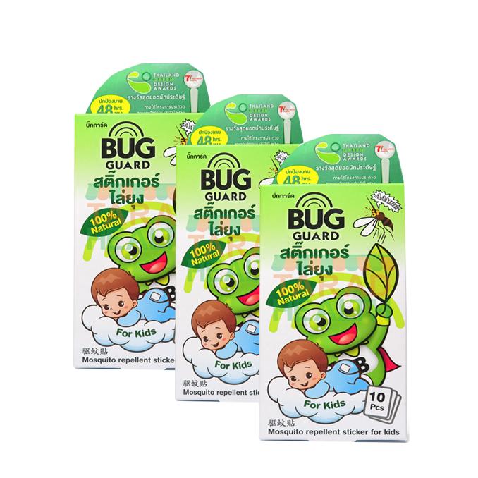 ฺBUG GUARD สติ๊กเกอร์ไล่ยุง ( 3 กล่อง) - Manow Shop - ThaiPick