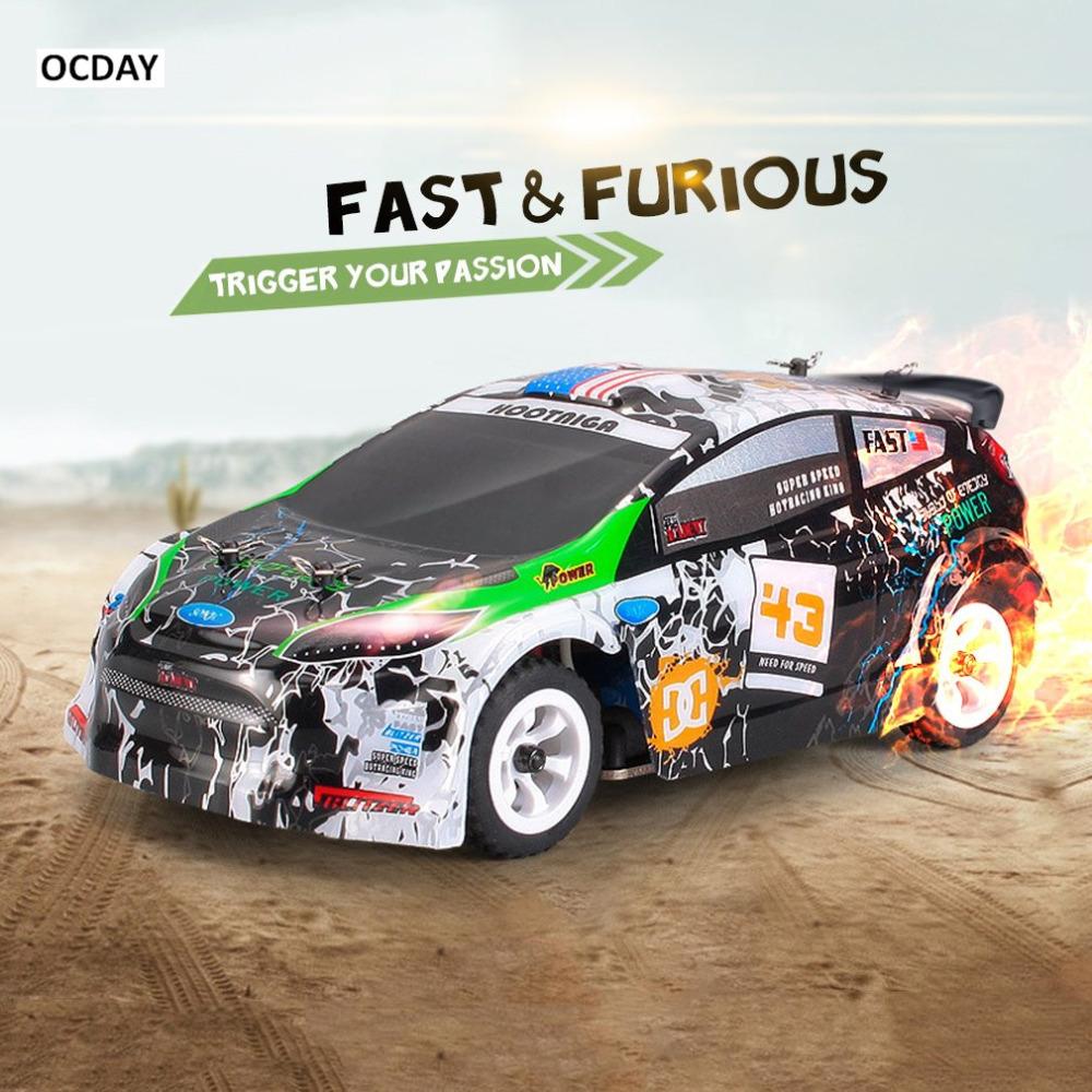 รถบังคับสไตล์แรลลี่ Wltoys K989 1/28 2.4G 4WD Brushed RC Rally Car RTR ...