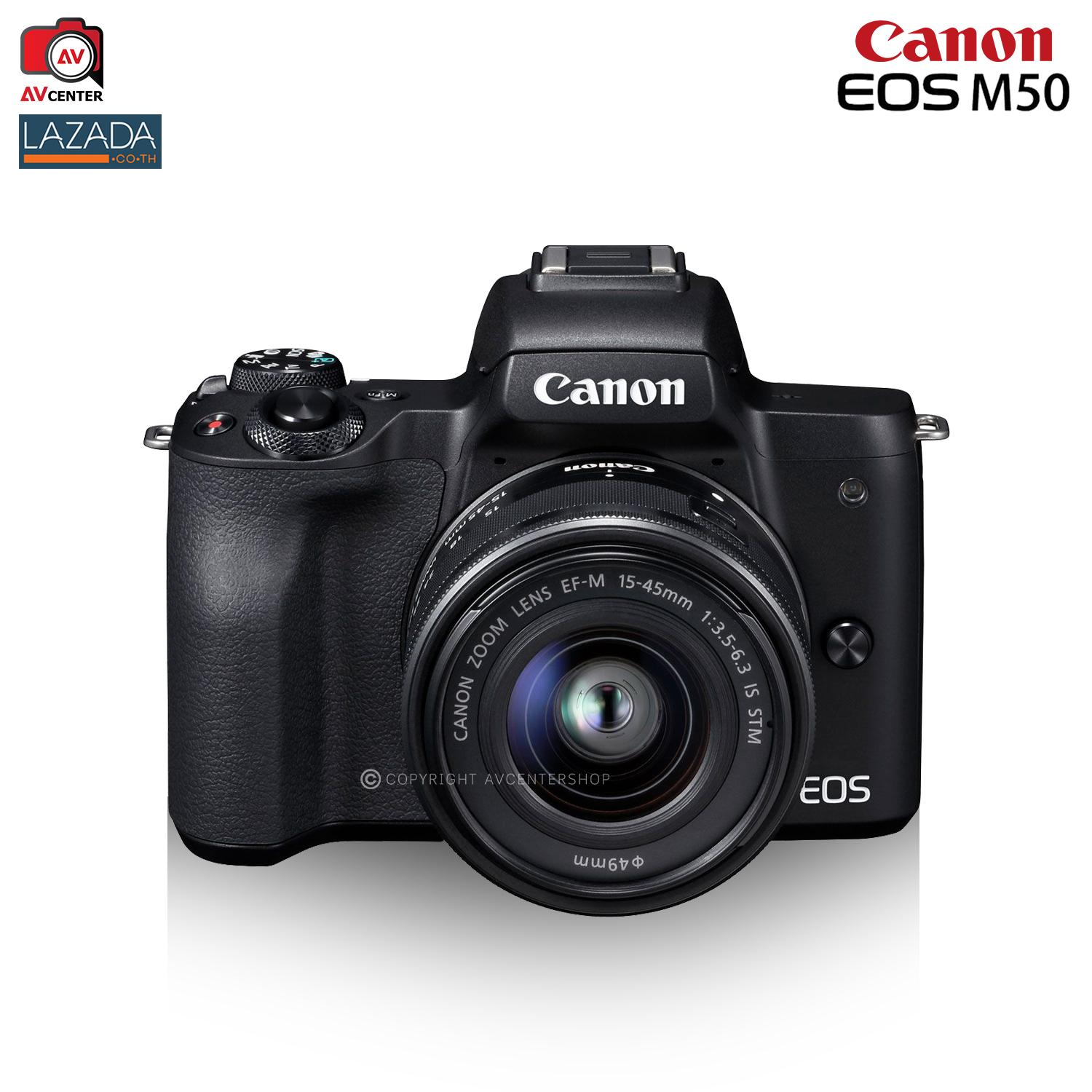 CANON CAMERA EOS M50 EF-M 15-45mm IS STM (รับประกัน 1 ปี By AVcenter ...