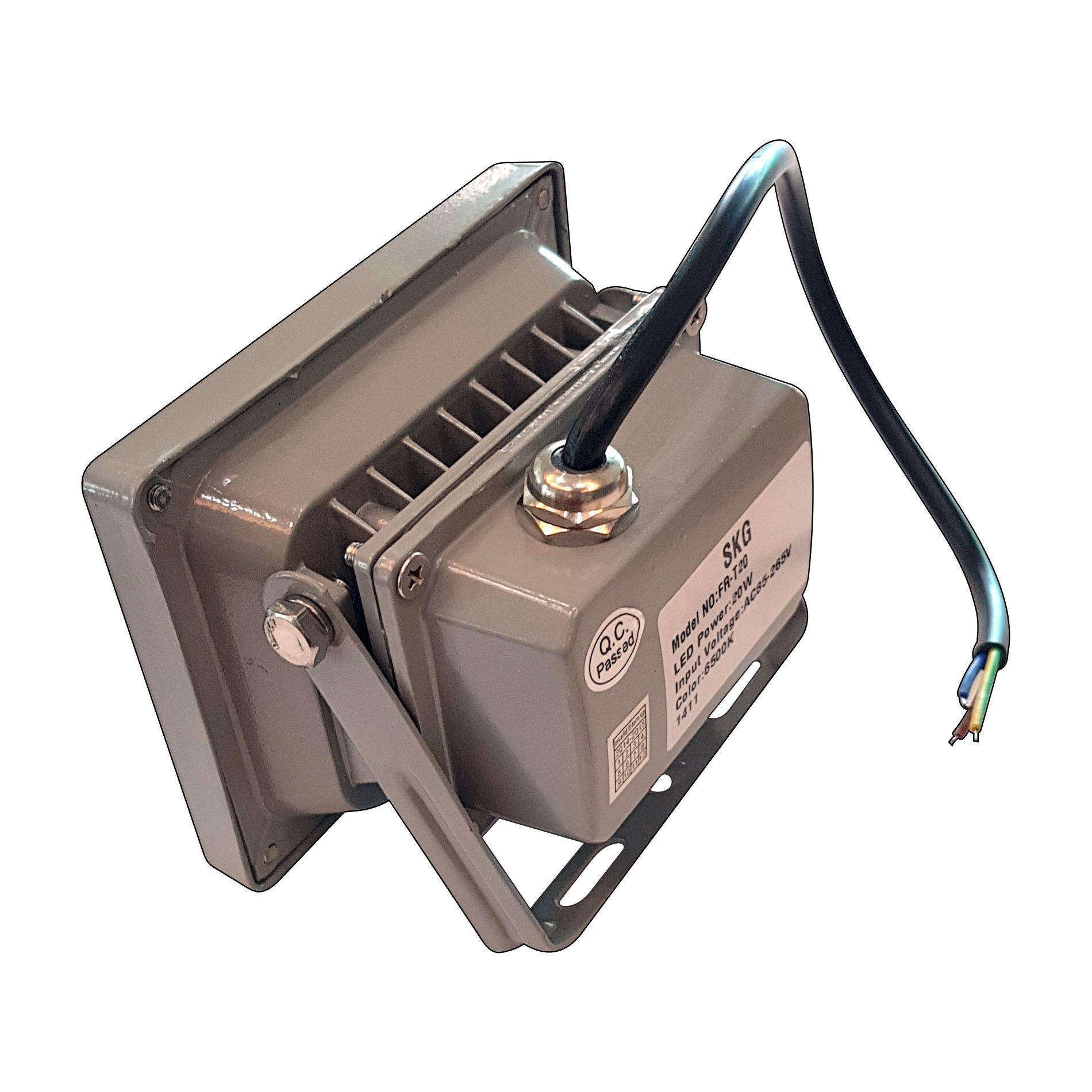 SKG ไฟสปอร์ตไลท์ LED 20W 3000K รุ่น FR-T20 (สีเทา) - SKG Electric Group ...